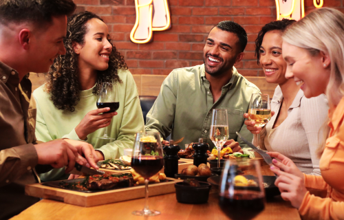 Edinburgh Bar + Block Steak Restaurant in Edinburgh city centre, Edinburgh